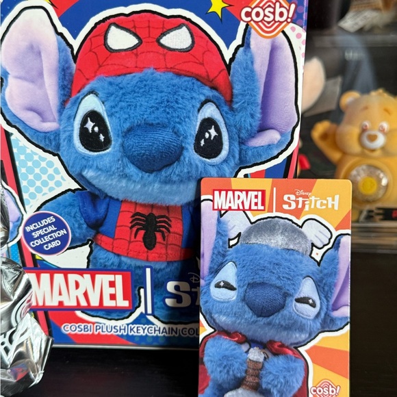 Marvel | Toys | Marvel X Disney Stitch Cosbi Plush Keychain Thor ...